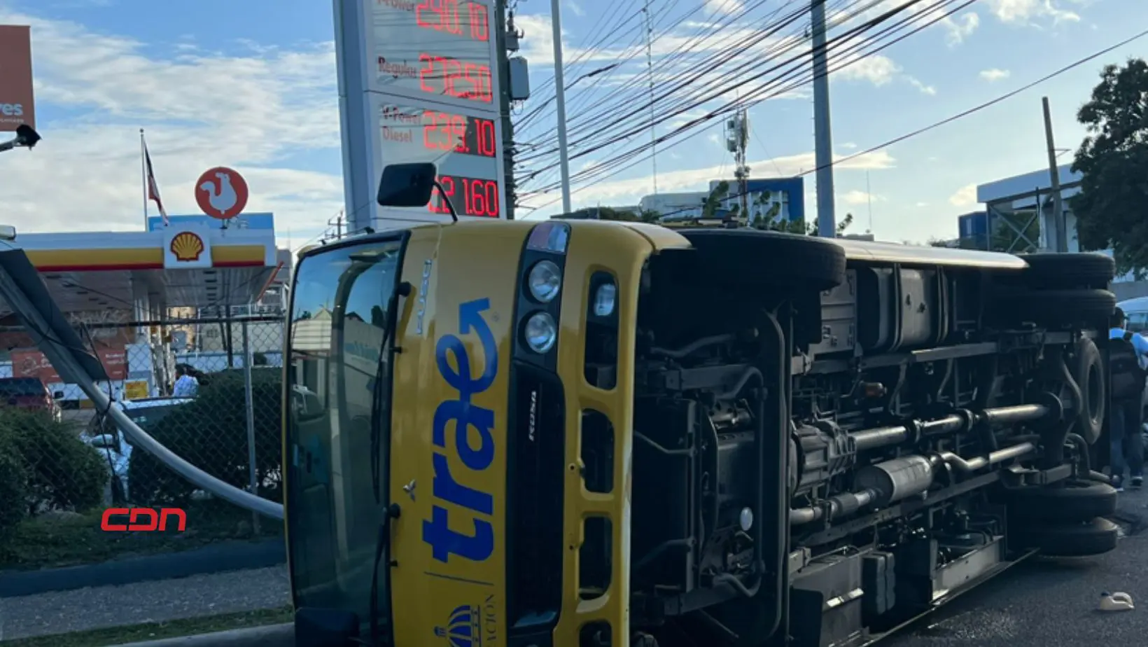 Reportan accidente de autobús de TRAE - GCC Periódico Digital